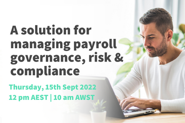 A Solution For Managing Payroll Governance Risk Compliance Webinar
